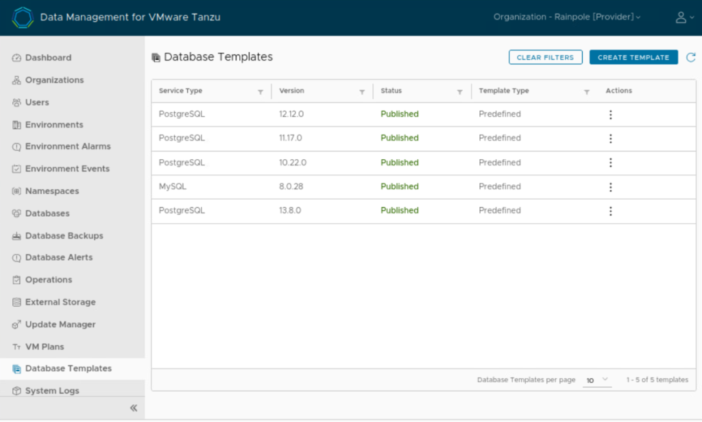 VMware Data Services Manager v1.3.2 - SQL Server Database Template - CormacHogan.com